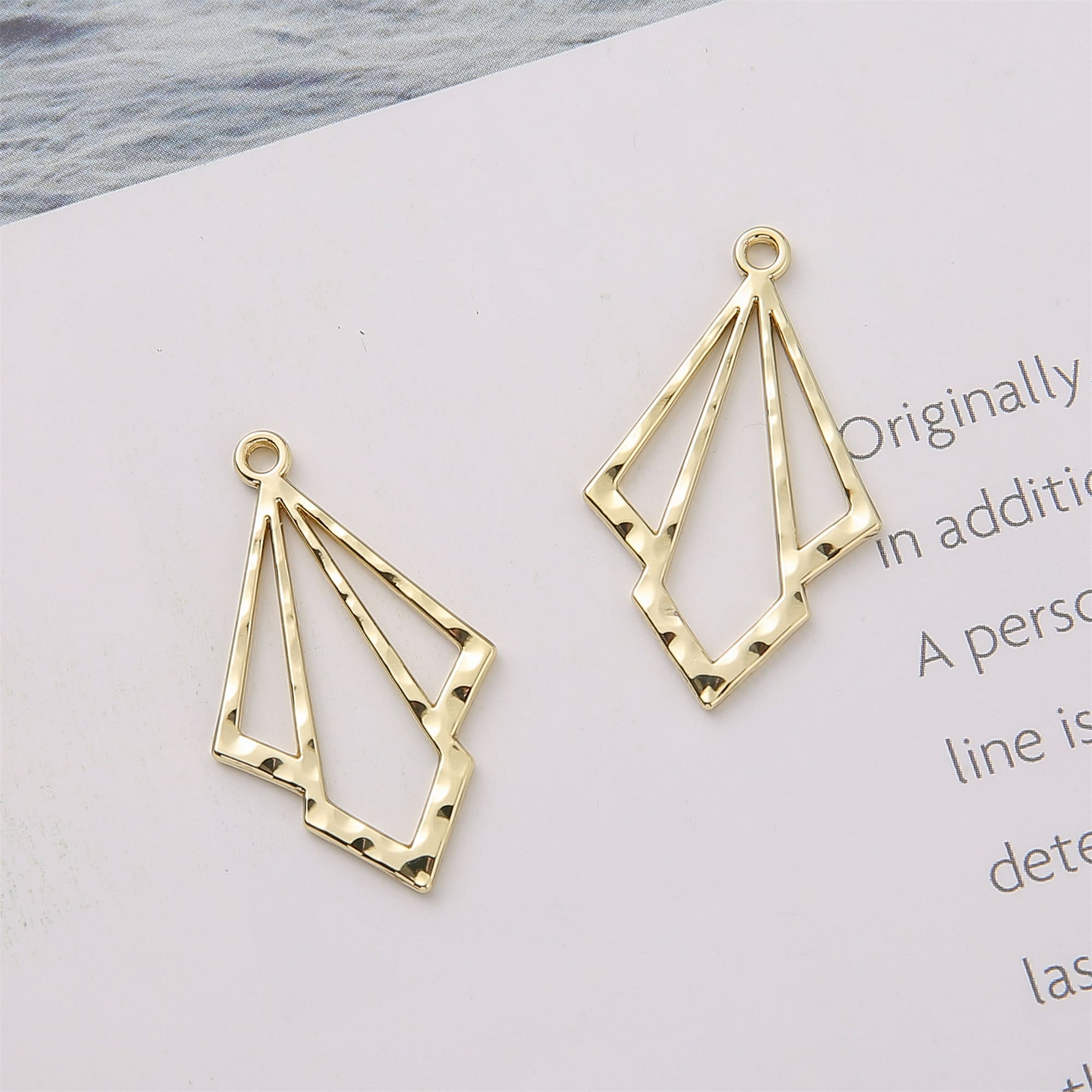 10pcs Alloy Charm Diamond Charm Diamond Pendant - Etsy