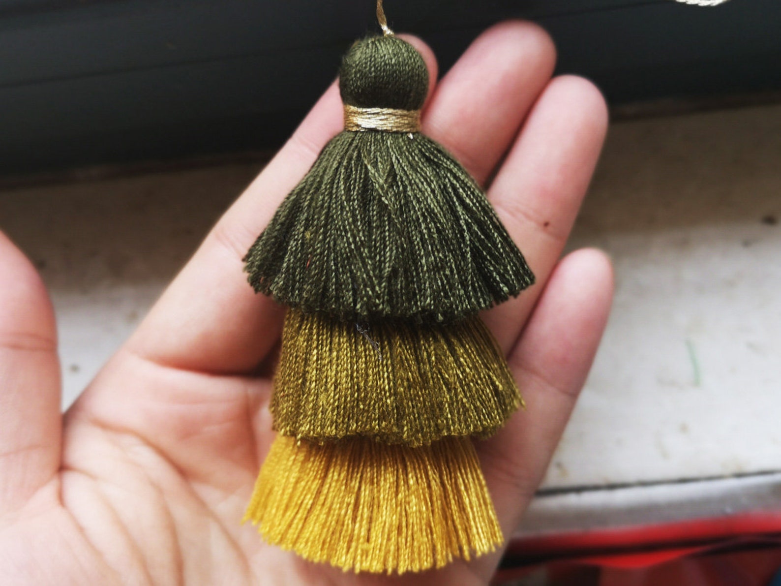 High Quality Large Cotton Tassels Triple Cotton Tassels | Etsy