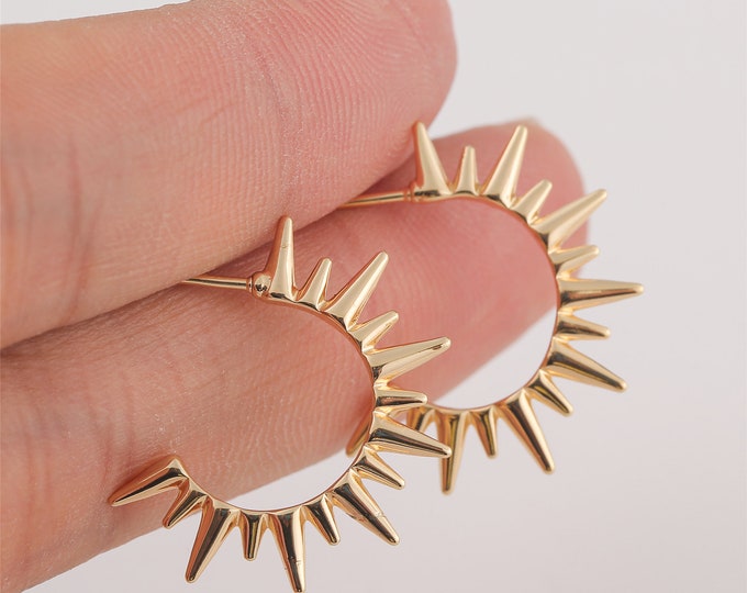 10pcs Screwback Clip on Earring With Ring Loop Hinged Drop Ear - Etsy