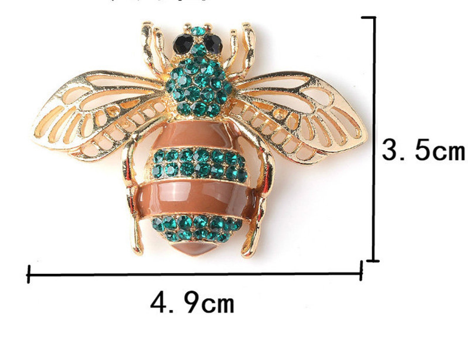 10pcs Crystal Bees Charm Honey Bee Charm Insect Charms - Etsy
