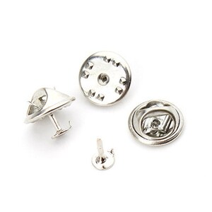 50PCS. Lapel Pins, Round Tie Tack Pin, Bezel Blank, Pin Back, Men Bezel ...