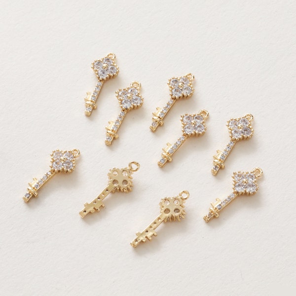 Pave Lock Charm - Etsy