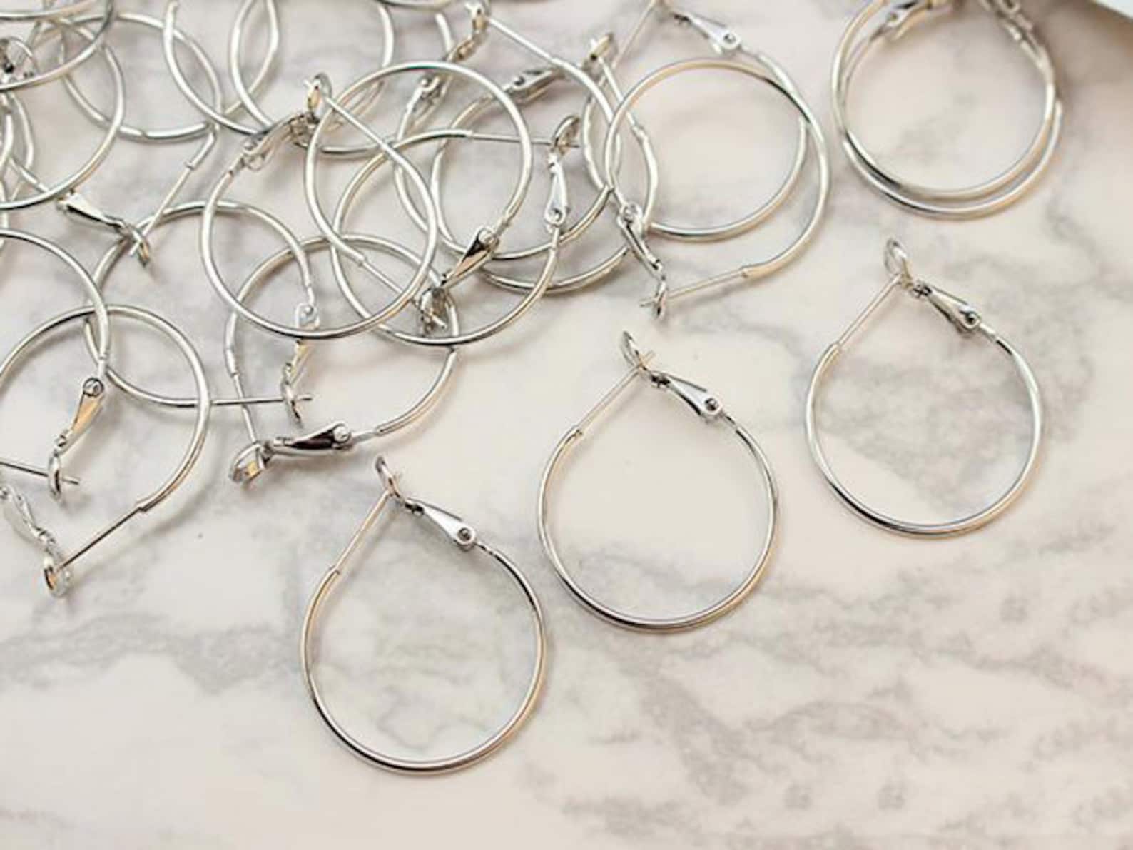 BULK 10pcs Wine Glass Charm Hoops 18MM/25MM/30MM/40MM Circle | Etsy