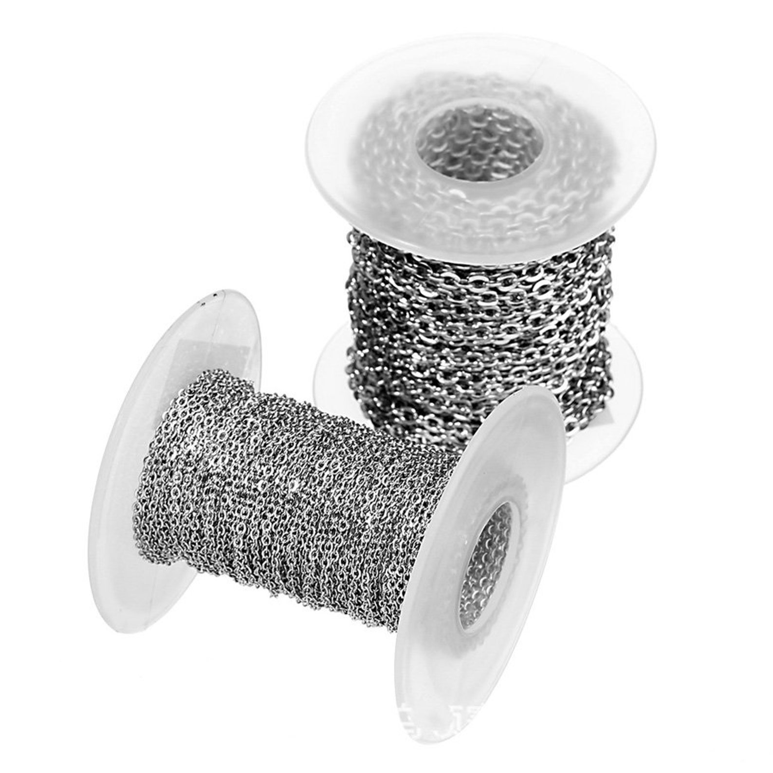 10 Yards/volume. 1.5MM/2MM/2.5MM/3MM Solid Stainless Steel - Etsy