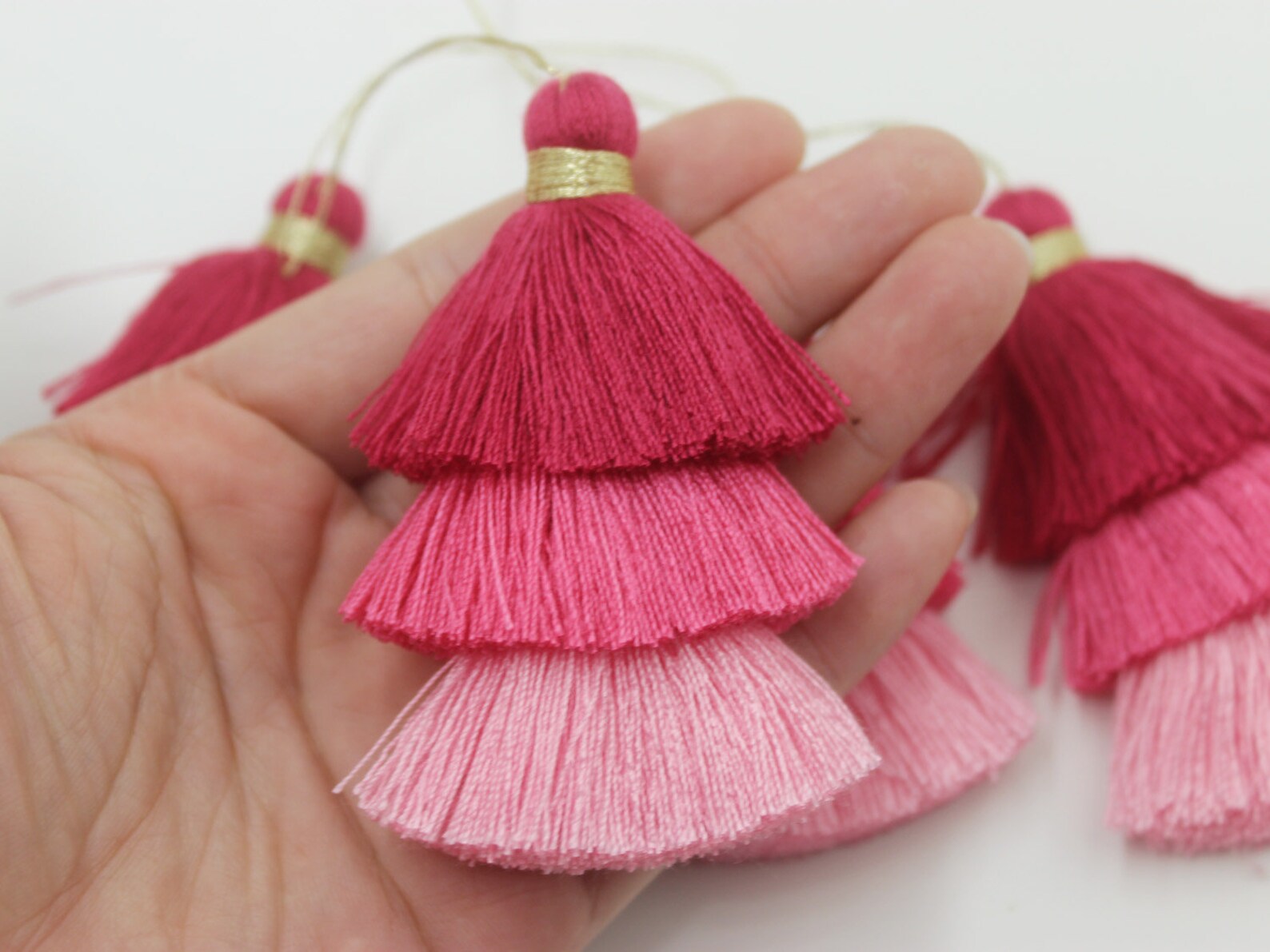 High Quality Large Cotton Tassels Triple Cotton Tassels - Etsy