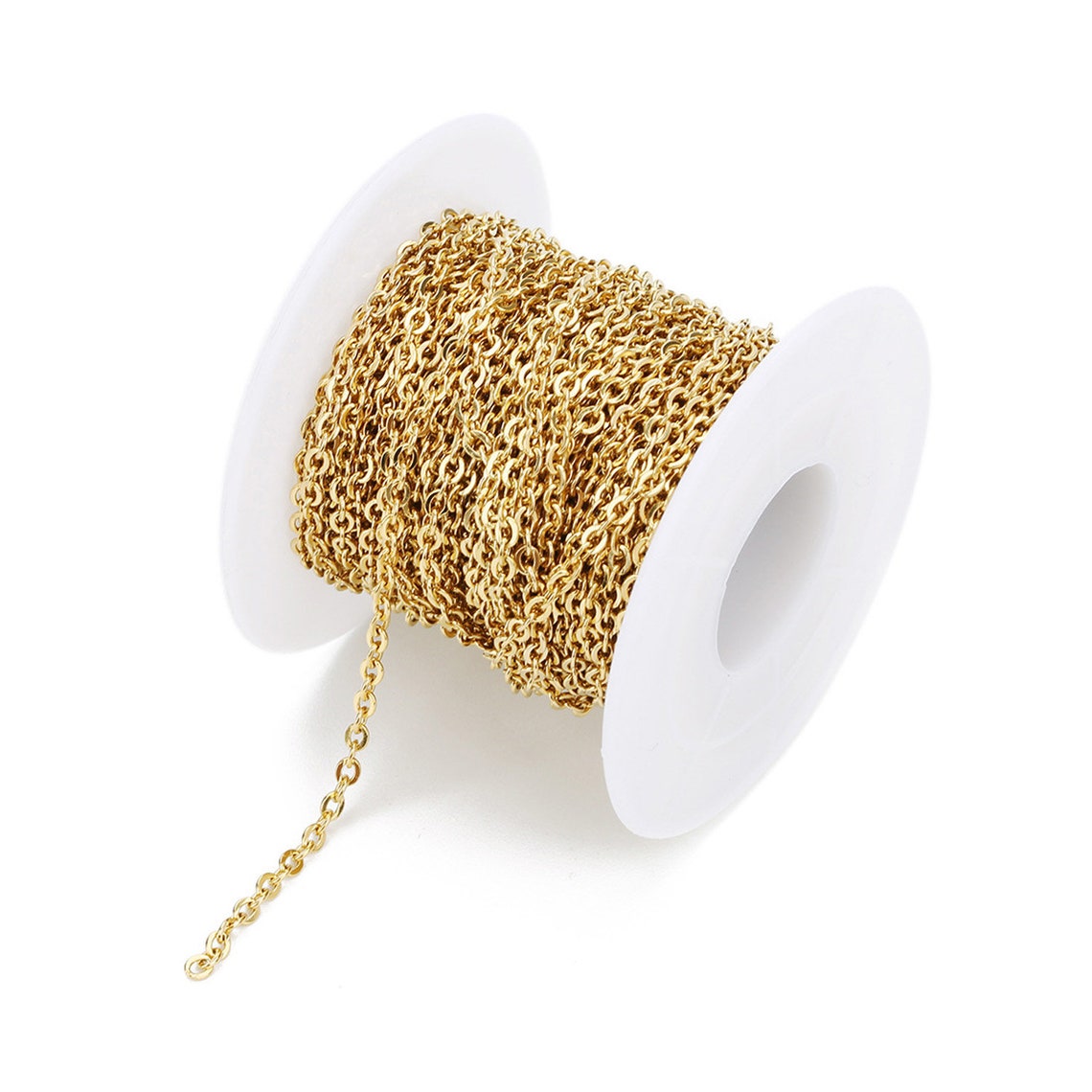10 Yards/volume. 1.5MM/2MM/2.5MM/3MM Solid Stainless Steel Chain ...