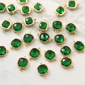 2pcs Swarovski Crystal Channel Charms, Bead Dangles, Add a Charm ...