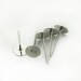 Bulk 200pcs.4mm/6mm/8mm/10mm Pad Earring Studs Earring Posts KIT ...