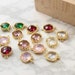 2pcs Swarovski Crystal Channel Charms, Bead Dangles, Add a Charm ...