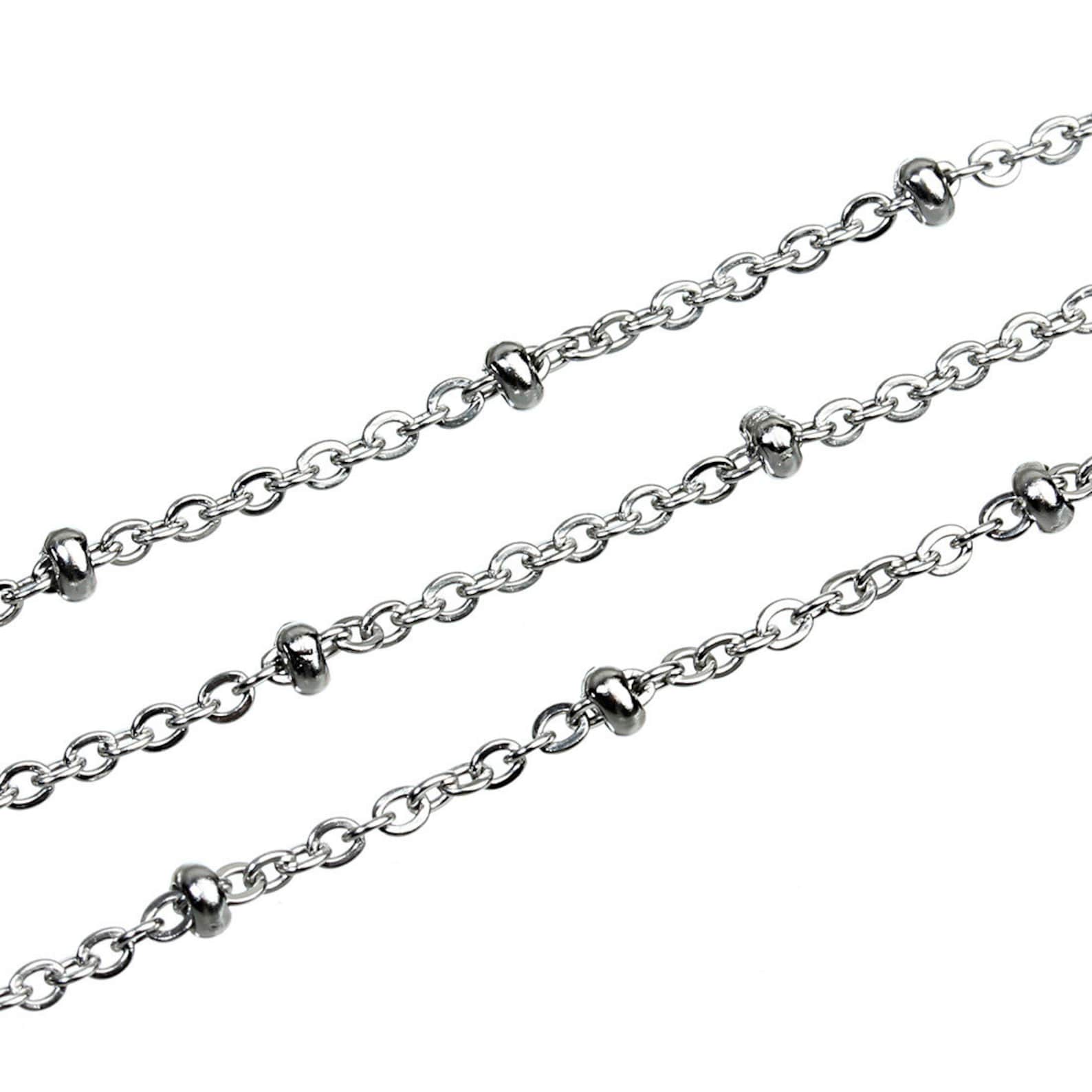 10 Yards/volume.solid Stainless Steel Ball Chain-1.5mm/2.0mm - Etsy