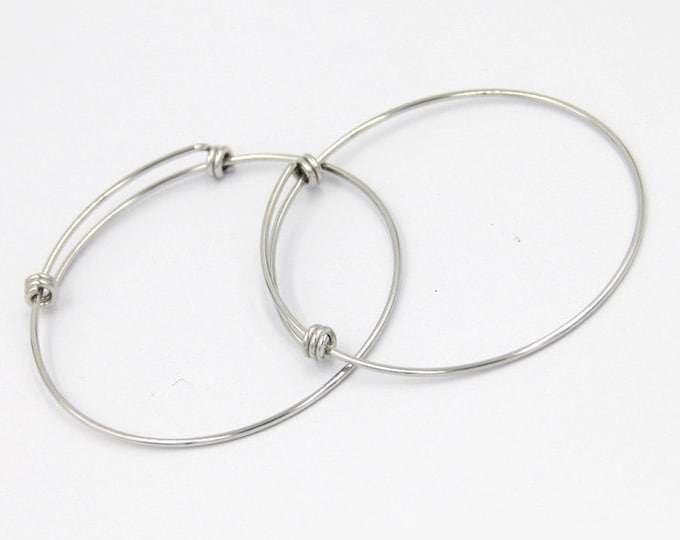 Adjustable Bangle Bracelet,silver Adjustable Bangle Bracelet Blanks ...