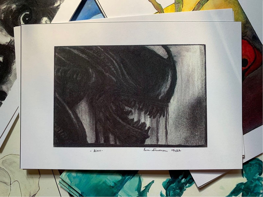 Xenomorph Vinyl Sticker Alien Monster Classic Horror Sci Fi Creature ...