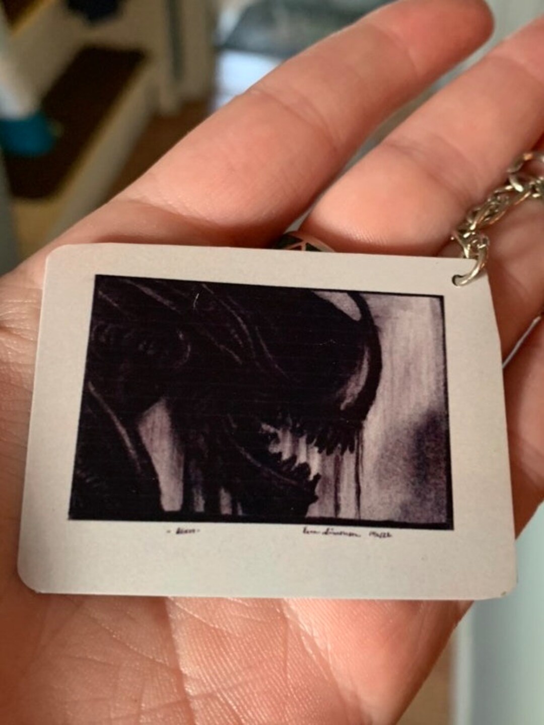 Xenomorph Alien Keychain - Etsy