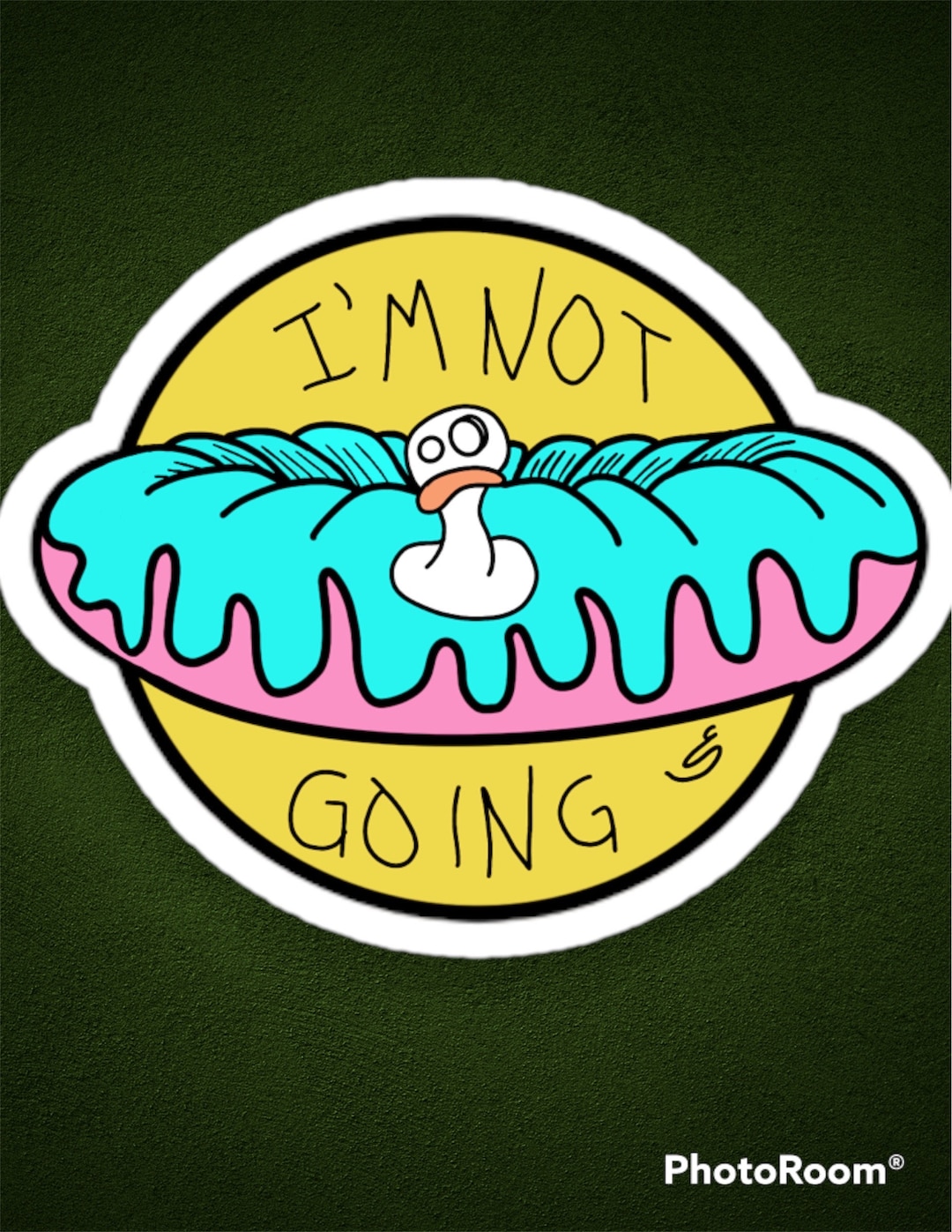 Wade Duck I’m Not Going Frightened Sublimated Gift 80s 90s Nostogia ...