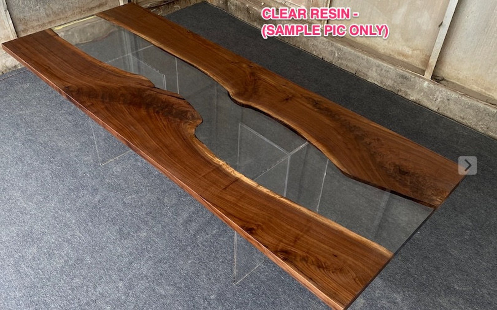 Purpleheart Wood Table: Dining / Desk / Coffee / Gaming / Side - Etsy