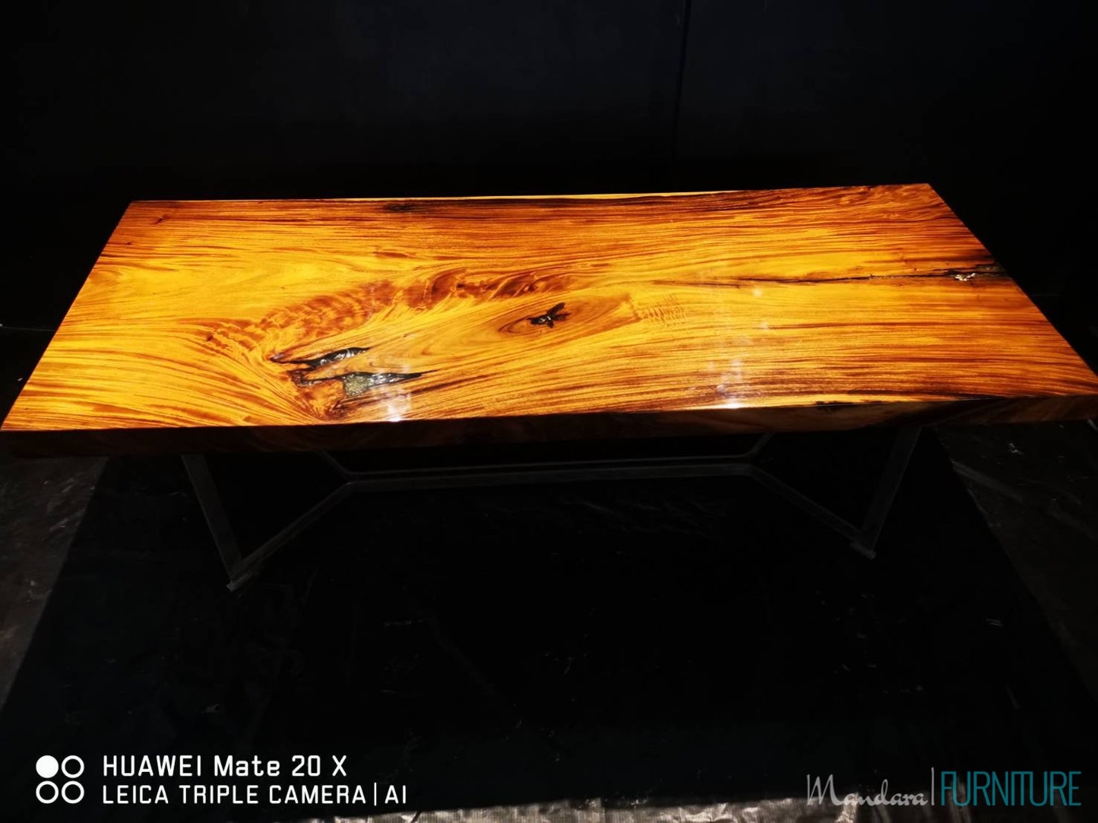 2.5m Square-cut Hand-crafted Acacia Wood Dining Table: 250cm X - Etsy