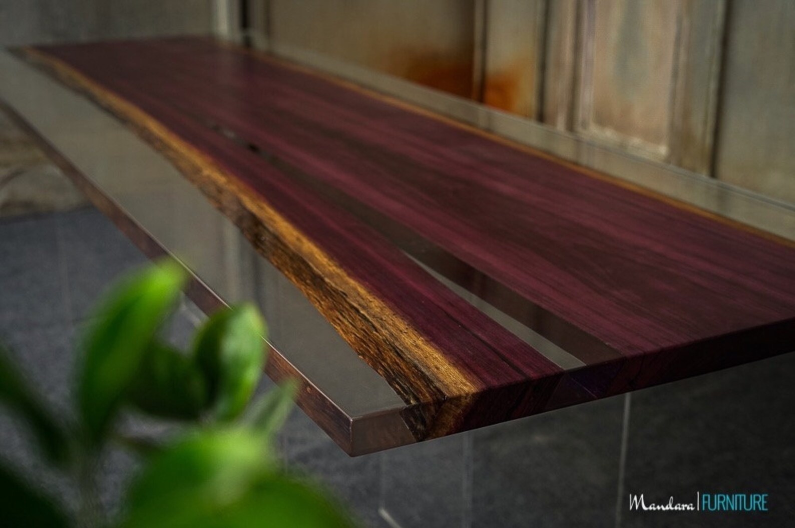 Brazilian Purpleheart Table: Dining / Coffee / Gaming Table - Etsy