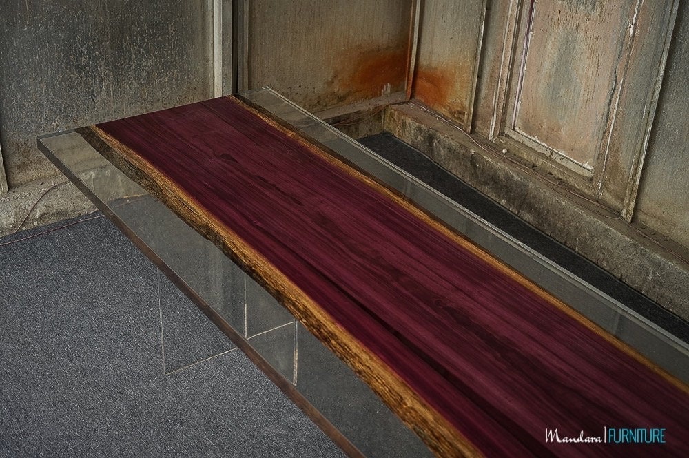 Brazilian Purpleheart Table: Dining / Coffee / Gaming Table - Etsy