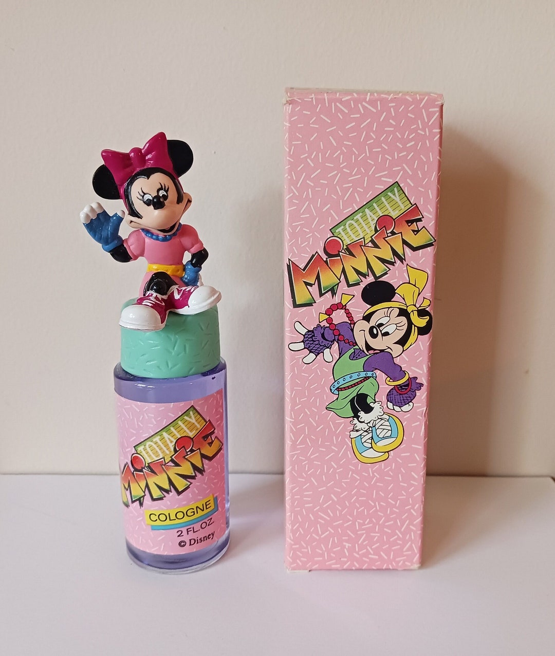 Vintage 1988 Avon Totally Minnie Mouse Cologne Perfume Bottle - Etsy