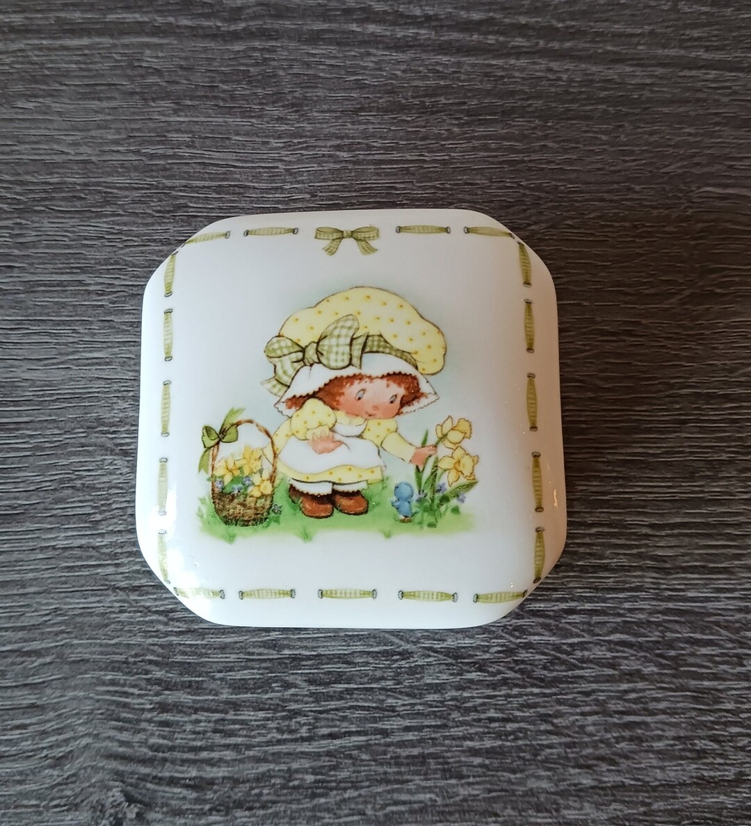Vintage Heartline Miss Mitzie Trinket Jewelry Box - Etsy