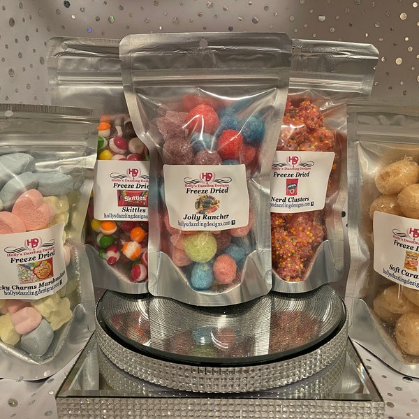 Freeze Dried Candy Labels - Etsy