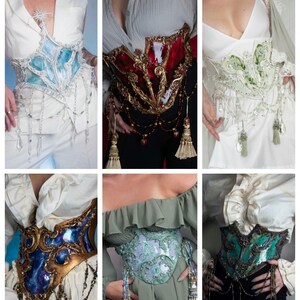 CUSTOM ‘porcelain/ Crystal’ Waspie Order - Etsy