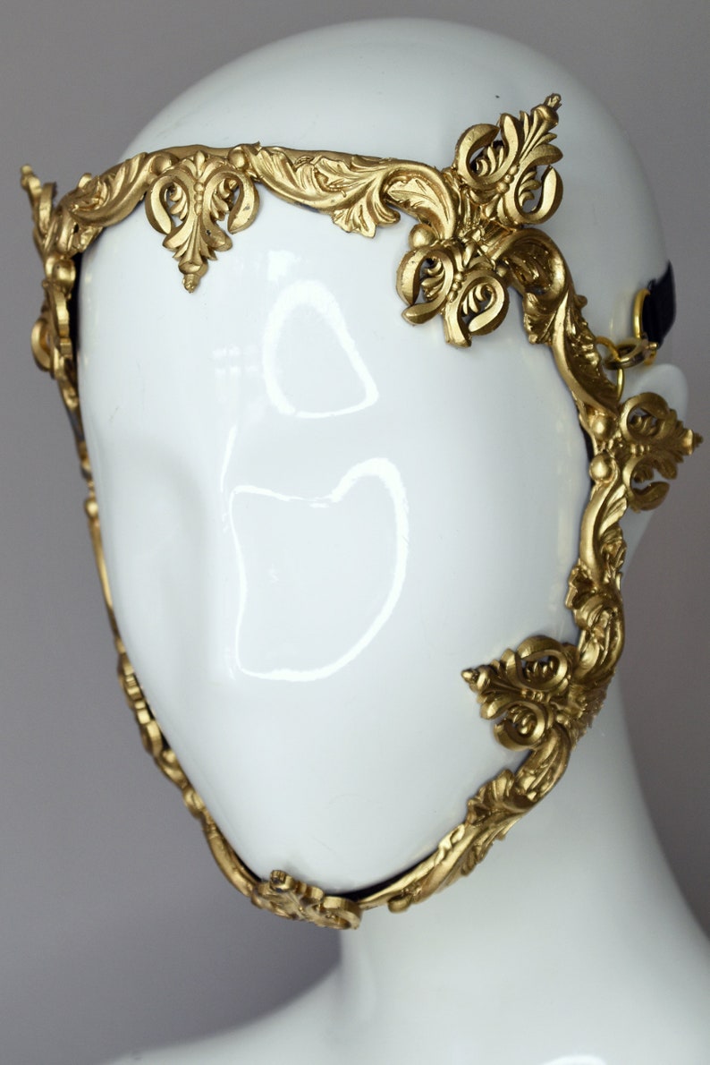 Handmade Baroque Mask: Custom Color Face Framing - Etsy