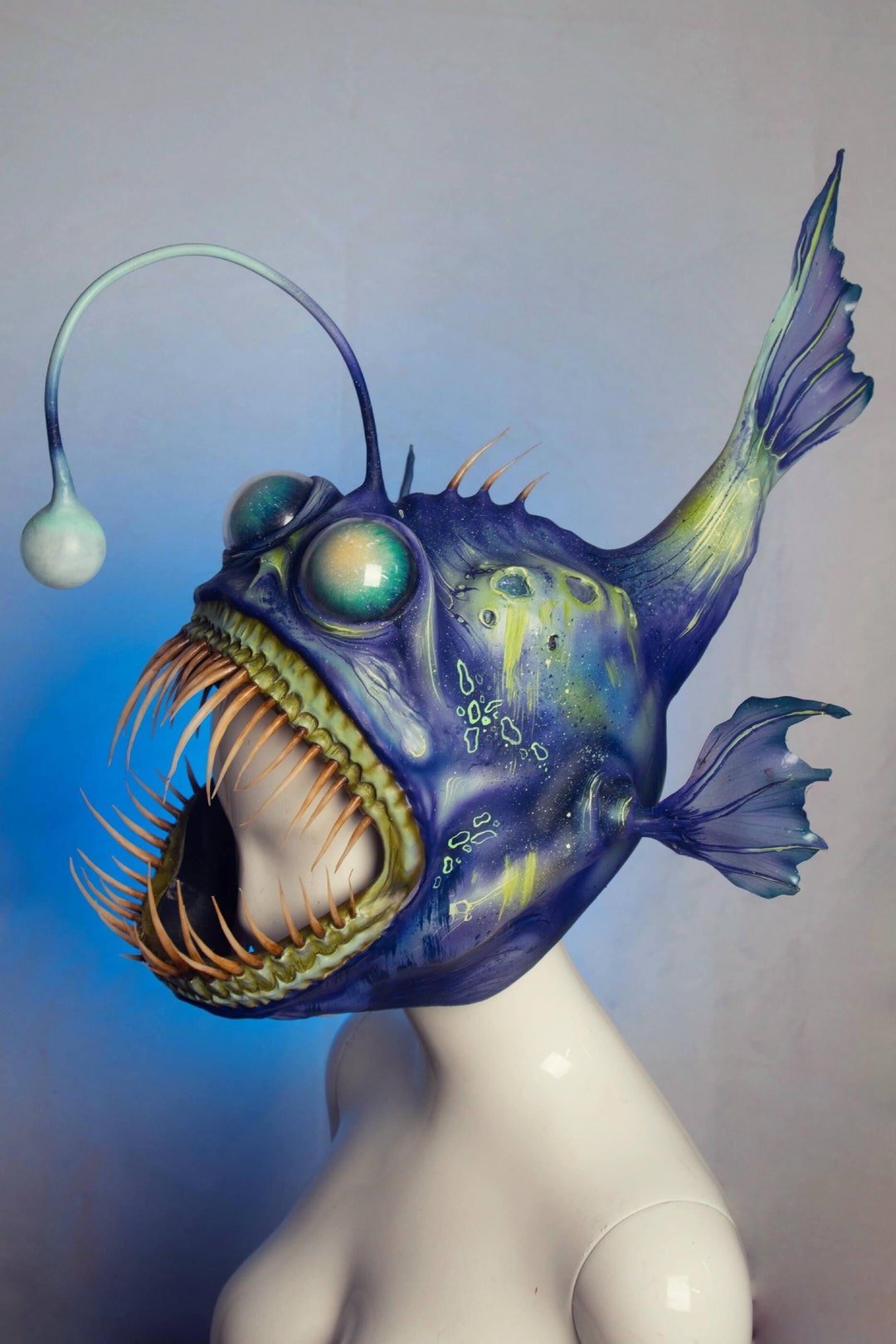 Angler Fish Headpiece - Etsy