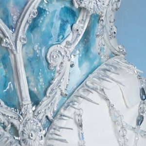 Unisex Frozen Crystal Corset (ready to Send) - Etsy