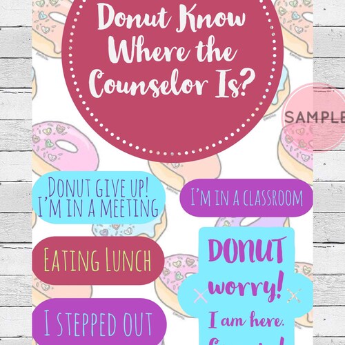 School Counselor Office Decor Counselor Office Sign - Etsy