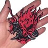 Samurai, Oni Demon Patch,embroidered Back Patch, - Etsy