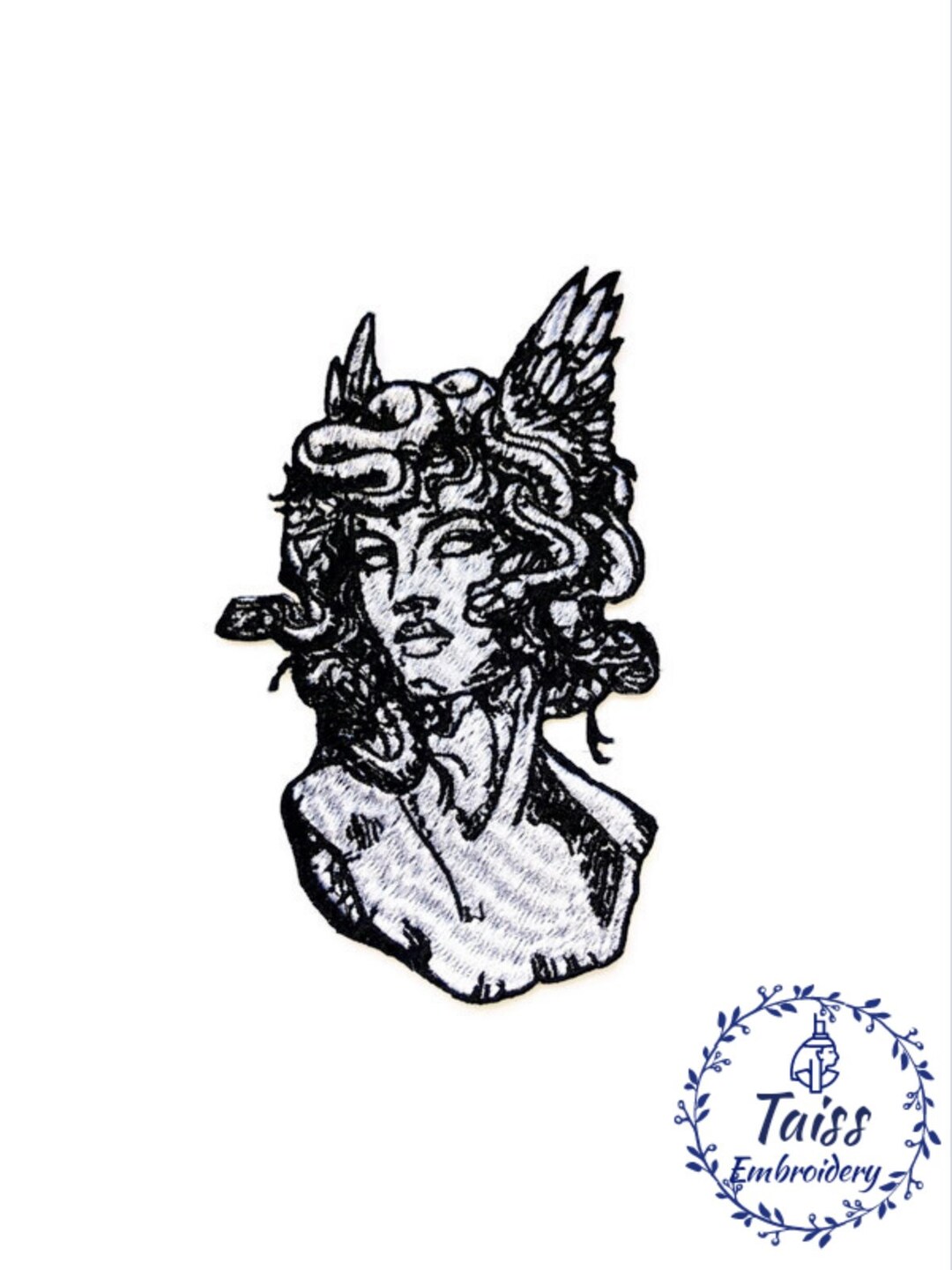 Medusa Gorgon, Punk Patch for Jackets Iron-on Patch - Etsy