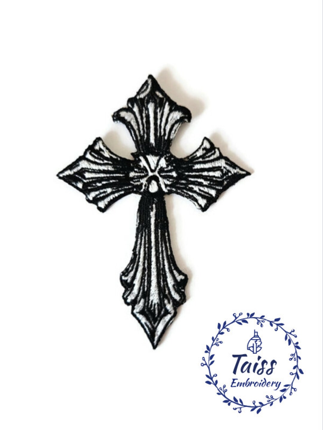 Celtic Cross Patch Embroidered Iron on Patch - Etsy