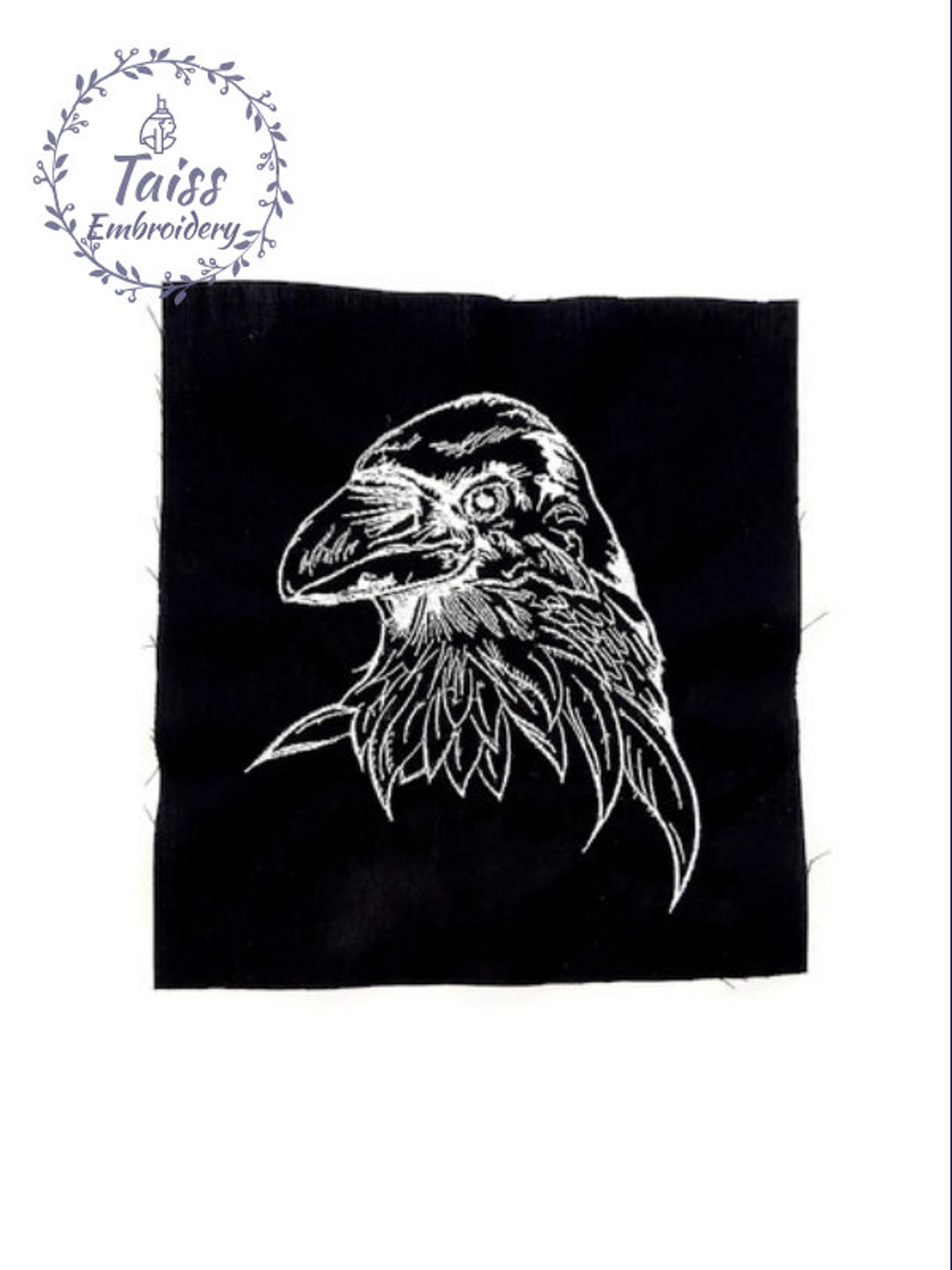 Back Patch, Crow, Raven Patch - Etsy