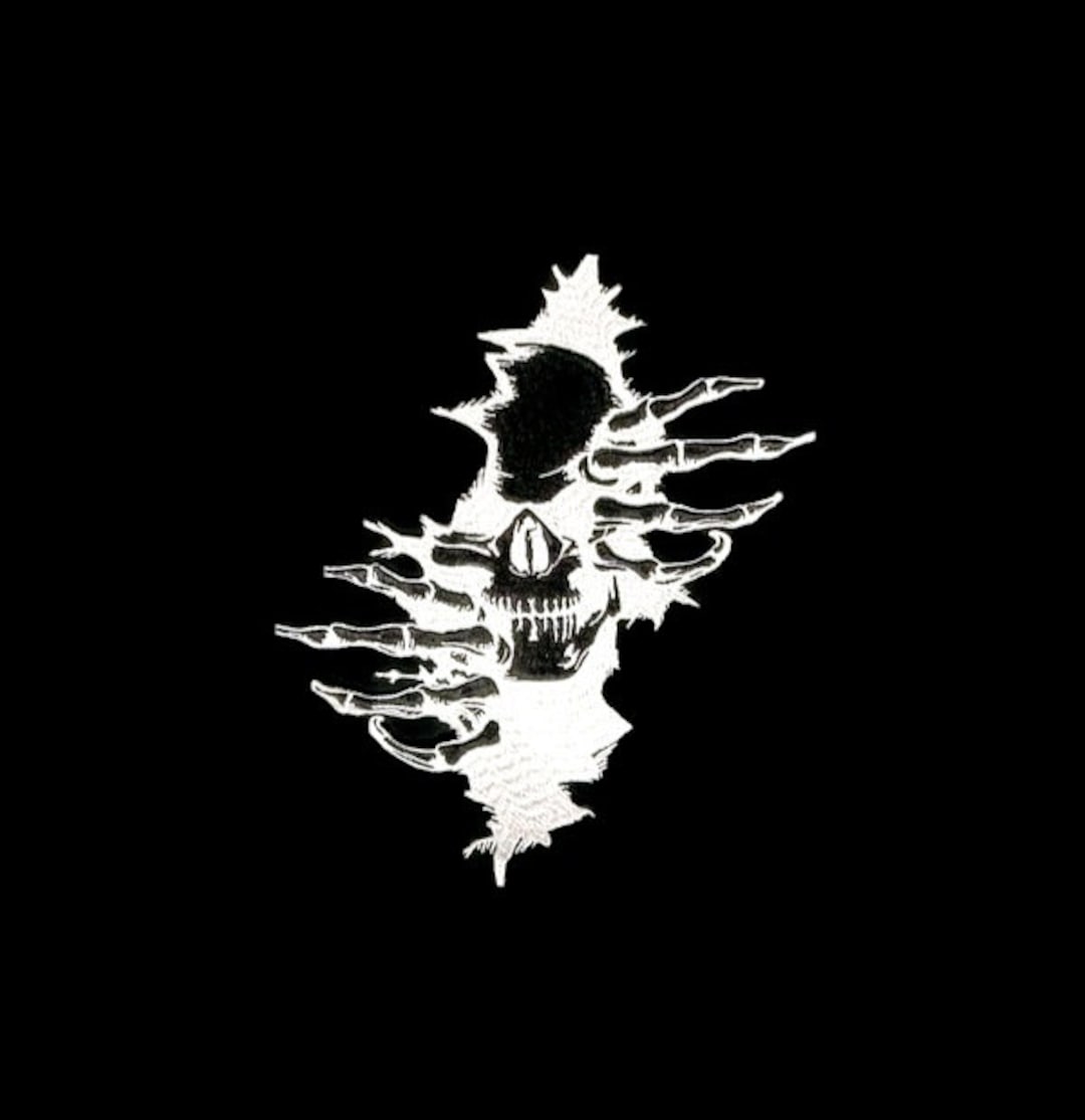 Spine Back Patch Large Embroidered Patch - Etsy