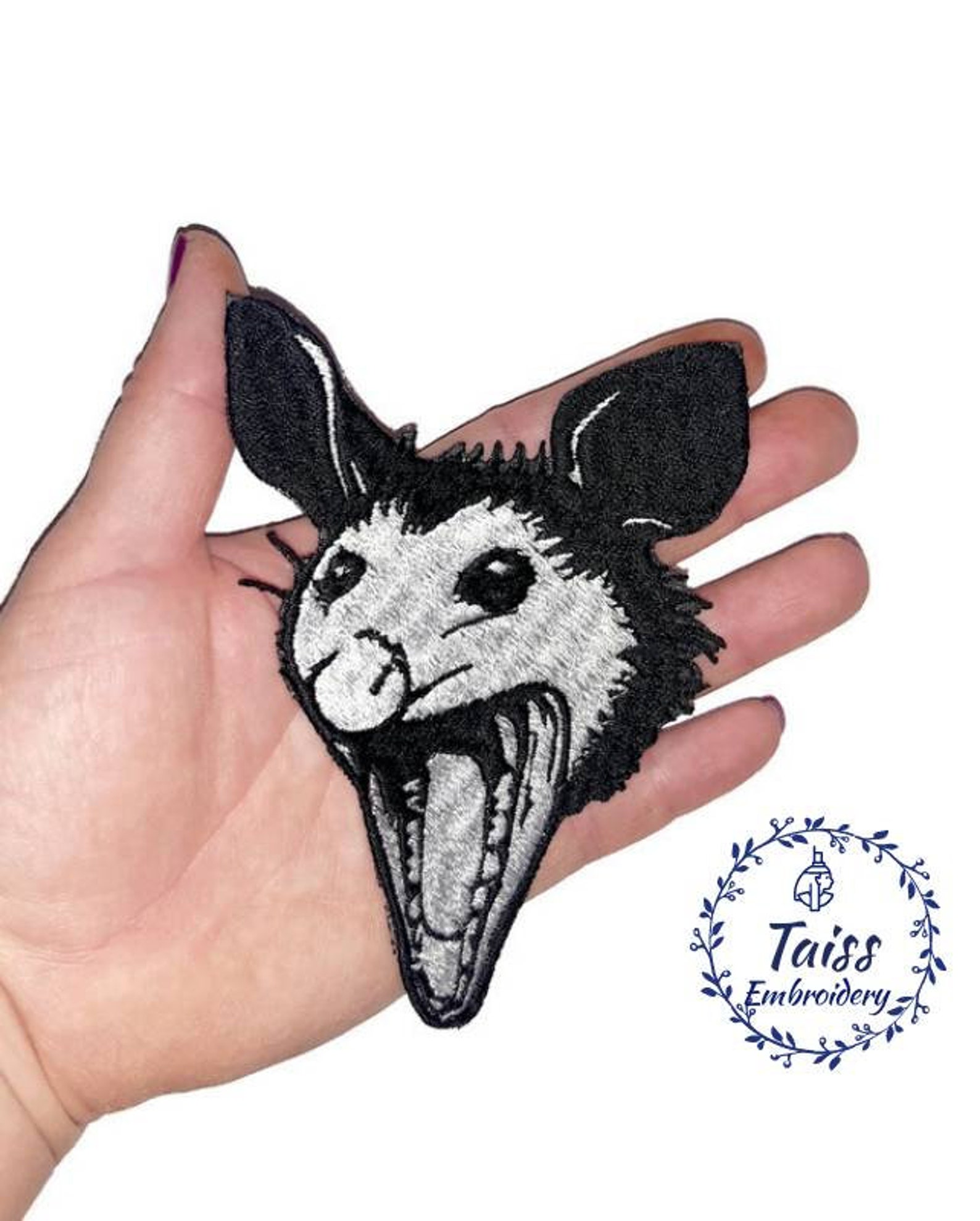 Possum Patch Gothic Patches Punk Wild Possum Patch - Etsy