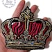 Royal Crown Patch, Embroidered Iron on Patch - Etsy