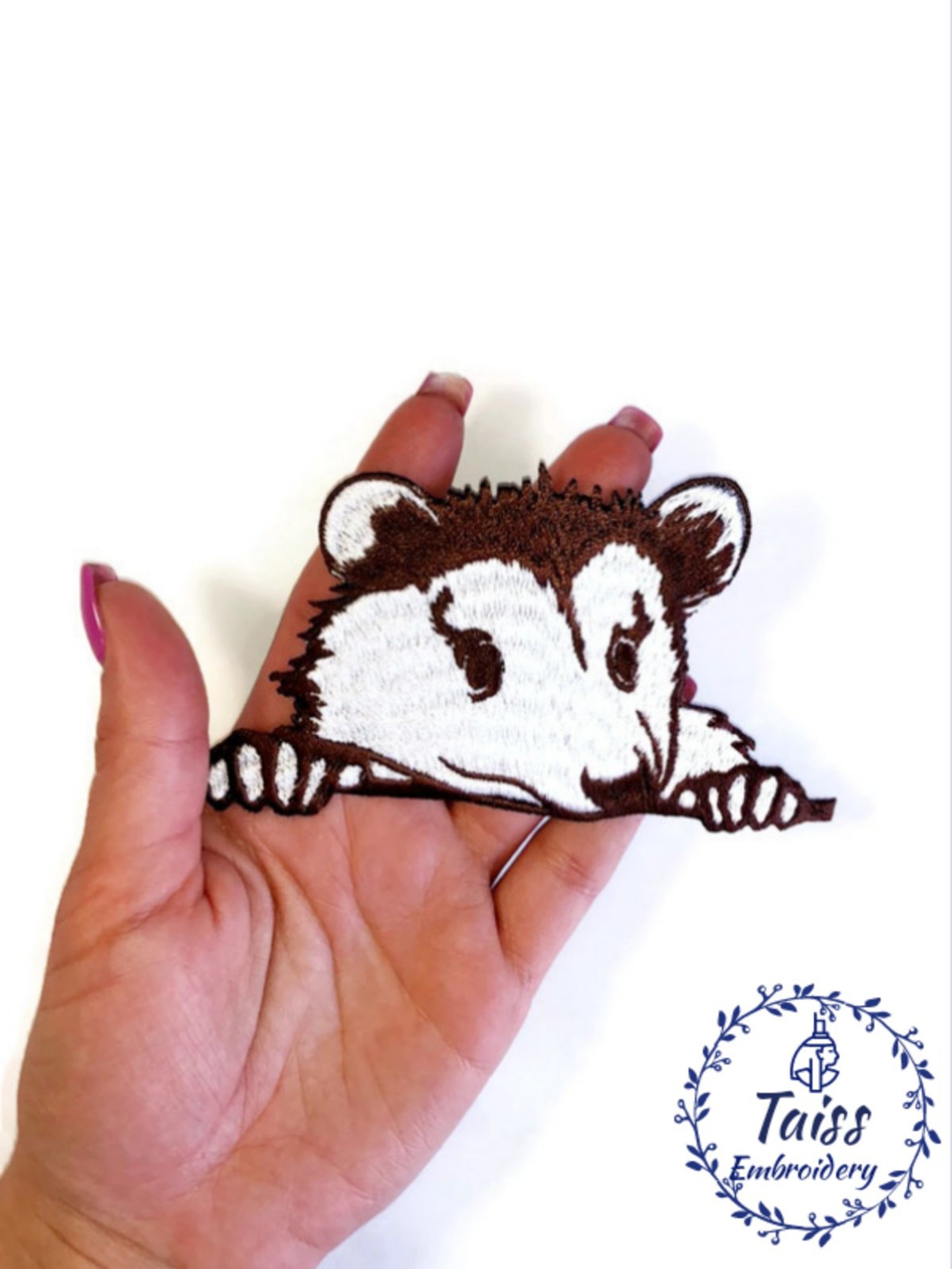 Possum Gothic Patcheswolverine Embroidered Patchpunk Wild - Etsy