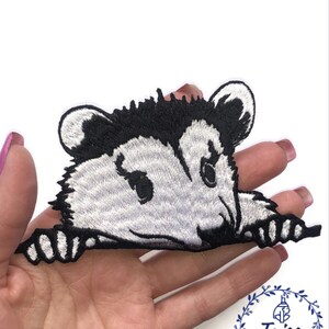 Possum Gothic Patches•wolverine Embroidered Patch•punk • Wild Possum ...