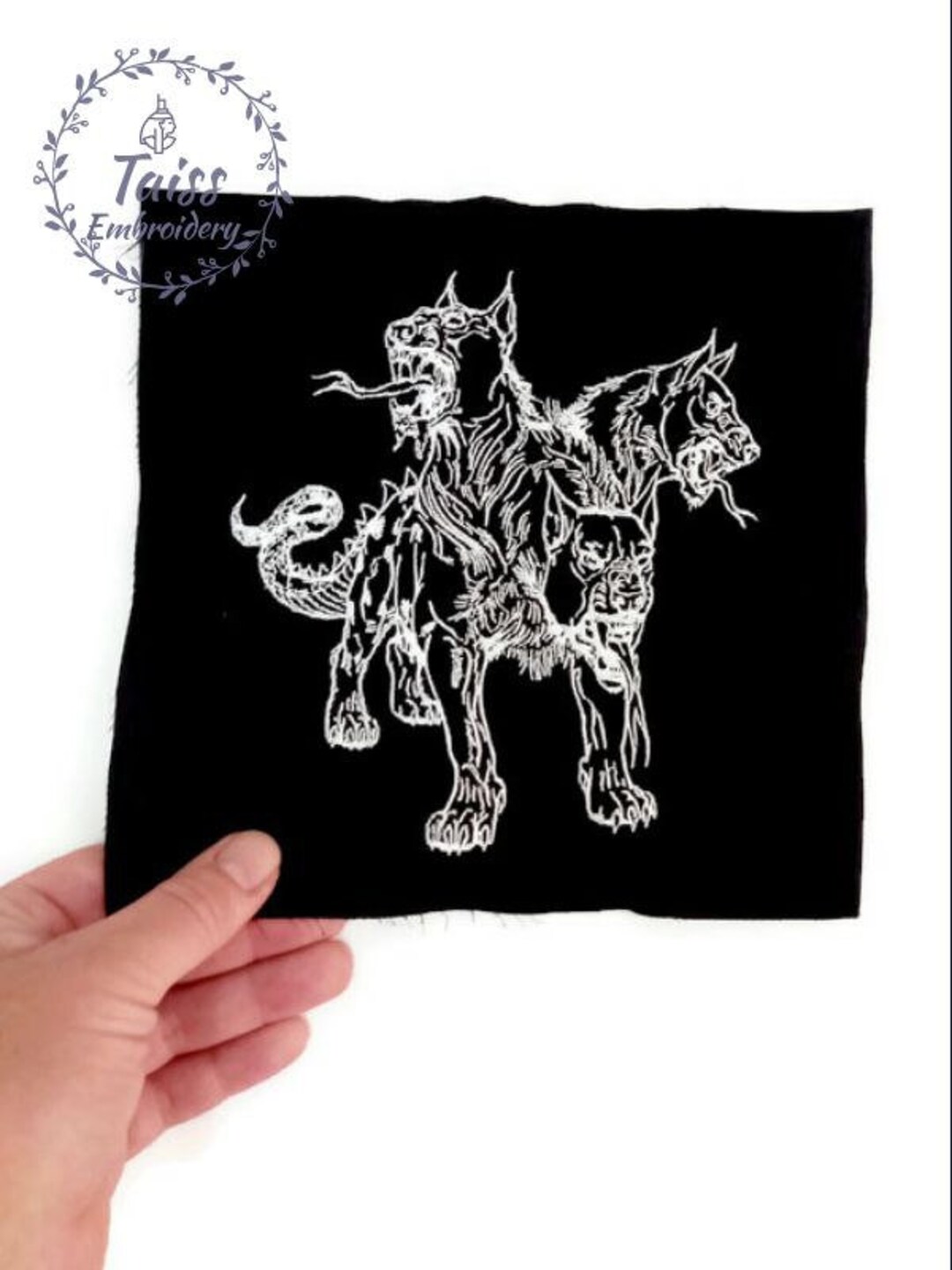 Cerberus Patch for Jacket, Back Patches - Etsy