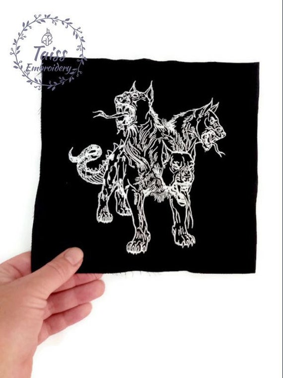 Cerberus Patch for Jacket Back Patches - Etsy