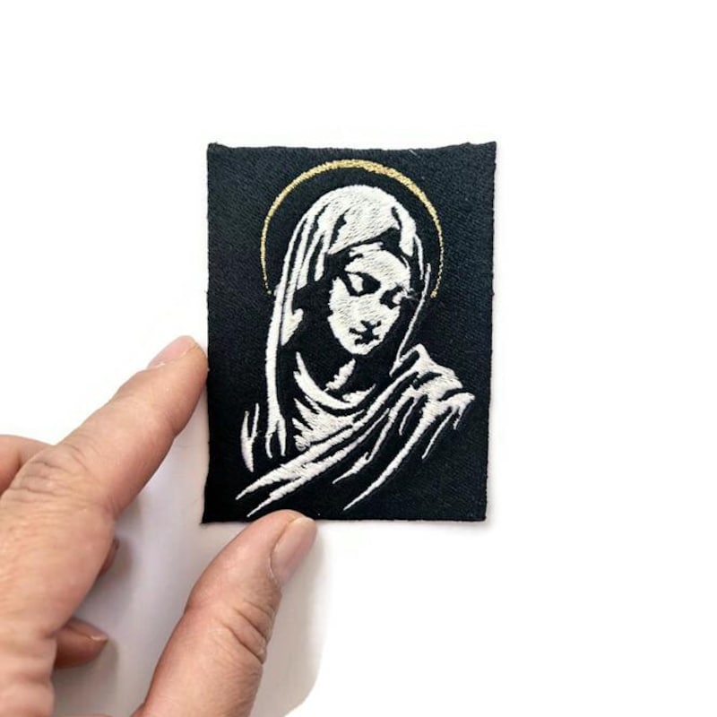 Virgin Mary Patch - Etsy