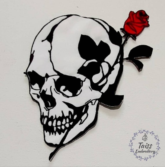 Reaper Back Patch Large Skull Back Patch Skeleton Patch - Etsy