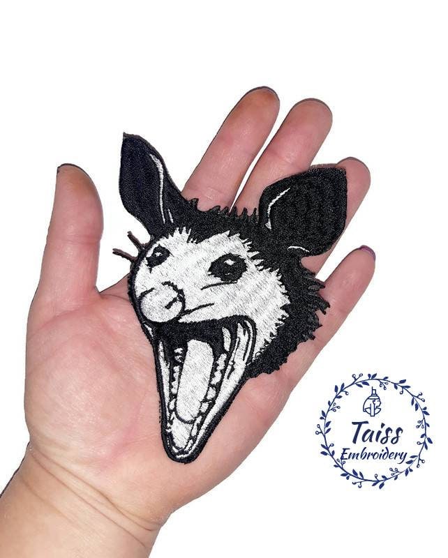 Possum Patch Gothic Patches Punk Wild Possum Patch - Etsy