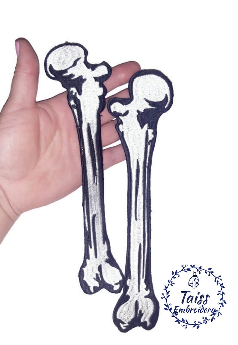 Goth Patch Bone Spine Patch Back Patch Spine Back Patch - Etsy