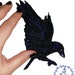Crow, Embroidered Iron on Patch - Etsy