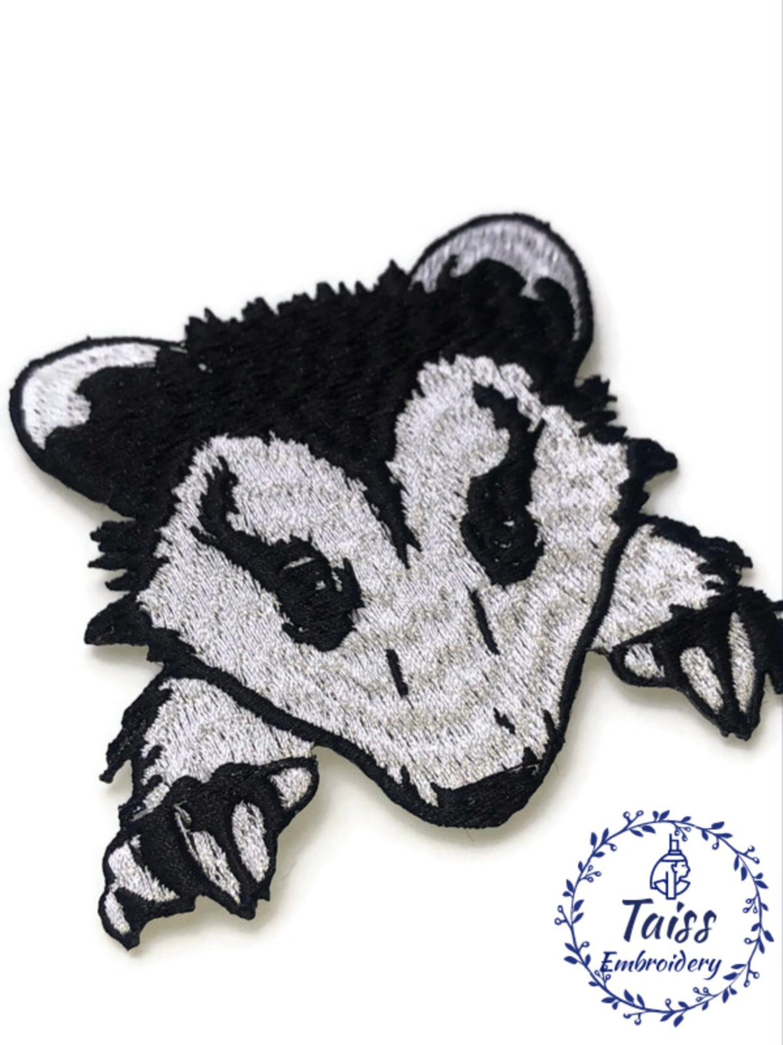 Possum Gothic Patcheswolverine Embroidered Patchpunk Wild - Etsy