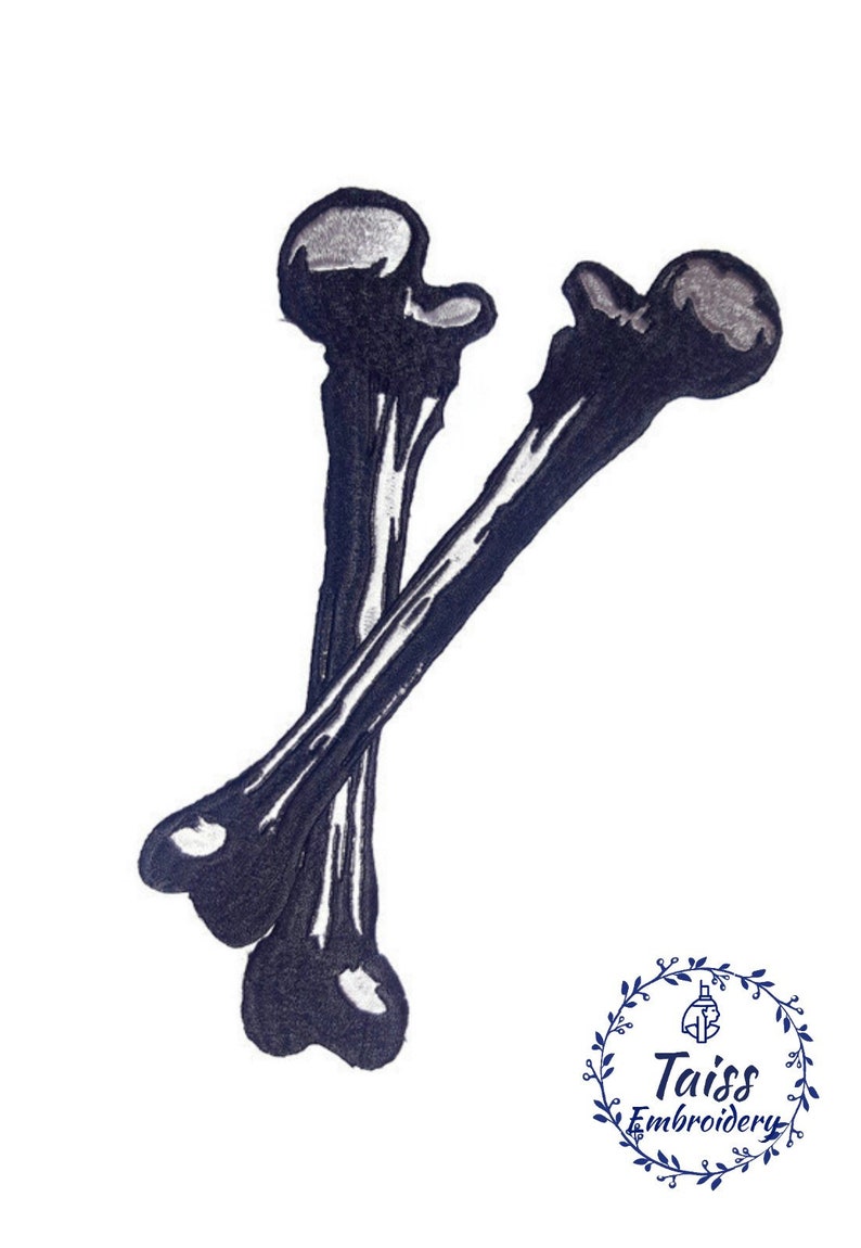 Goth Patch Bone Spine Patch Back Patch Spine Back Patch - Etsy