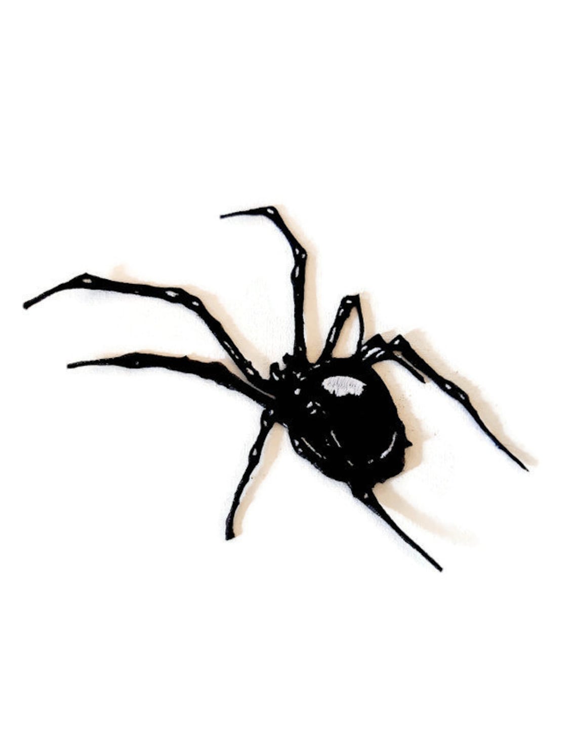 Spider Patch Back Patch Large Iron on Patchgoth Patch - Etsy