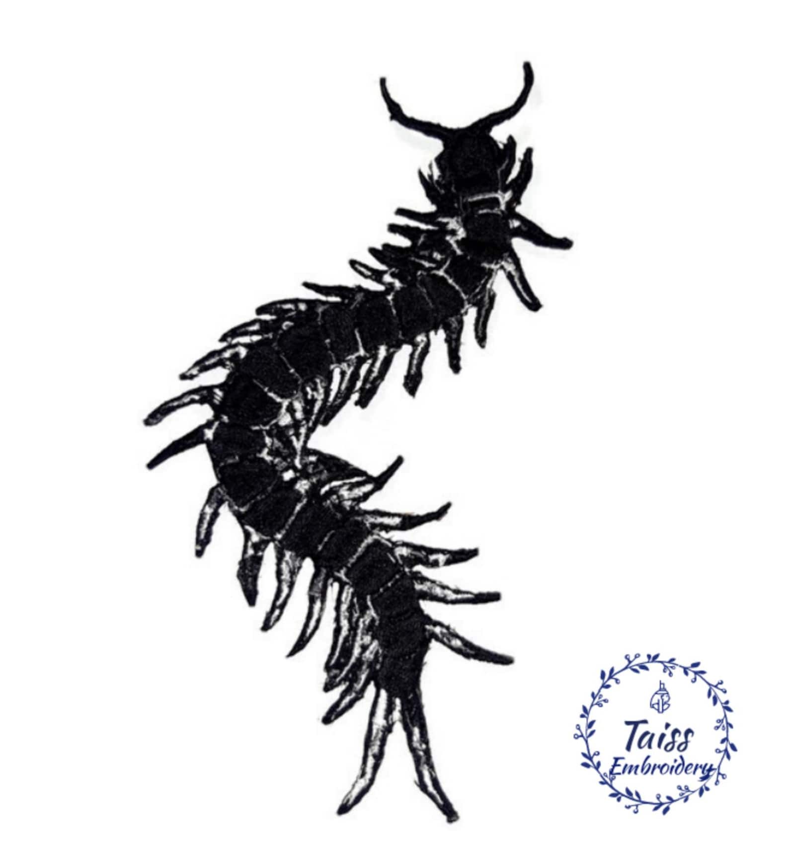 Horror Punk Patch, Occult Patch, Centipede Patch, Insect Patch, Patches ...